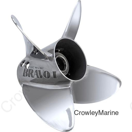 8M0092012 Bravo I OC Prop - 4 Blade 14.75x33RH Stainless Steel [Lab ...