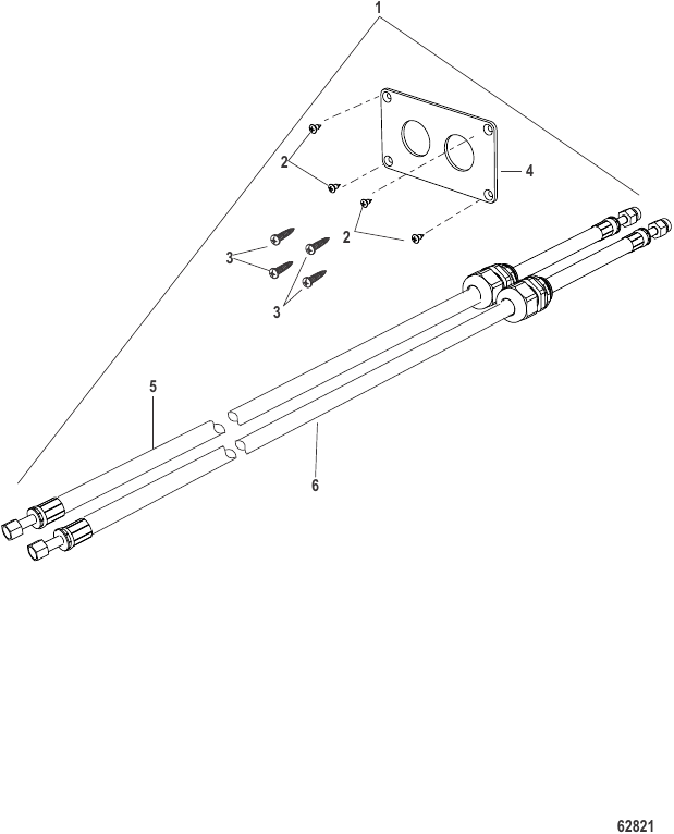 JPO - Bulkhead Pass Through Hose Kit - Serial Range Accessories Helm ...