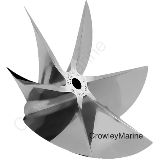8M0003890 Pro Finish 6-Blade CNC Cleaver [15 Degree Rake ‑ 900 HP] Prop ...