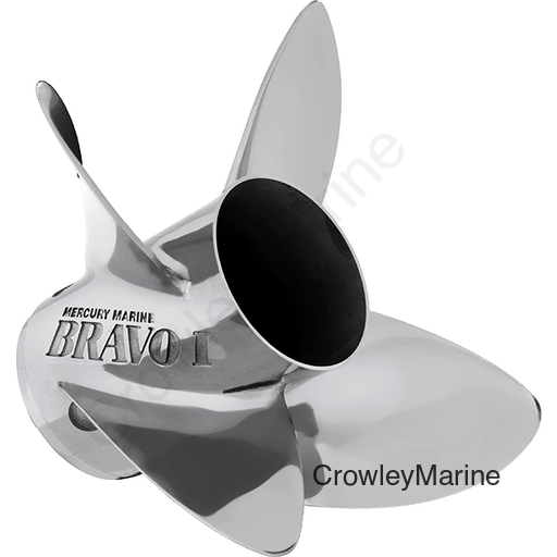 8M0071090 Bravo I FS Prop - 4 Blade 15.25x24LH Stainless Steel ...