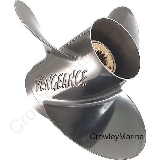 823478A46 Vengeance Prop - 3 Blade 11.63x11RH Stainless Steel - Mercury ...